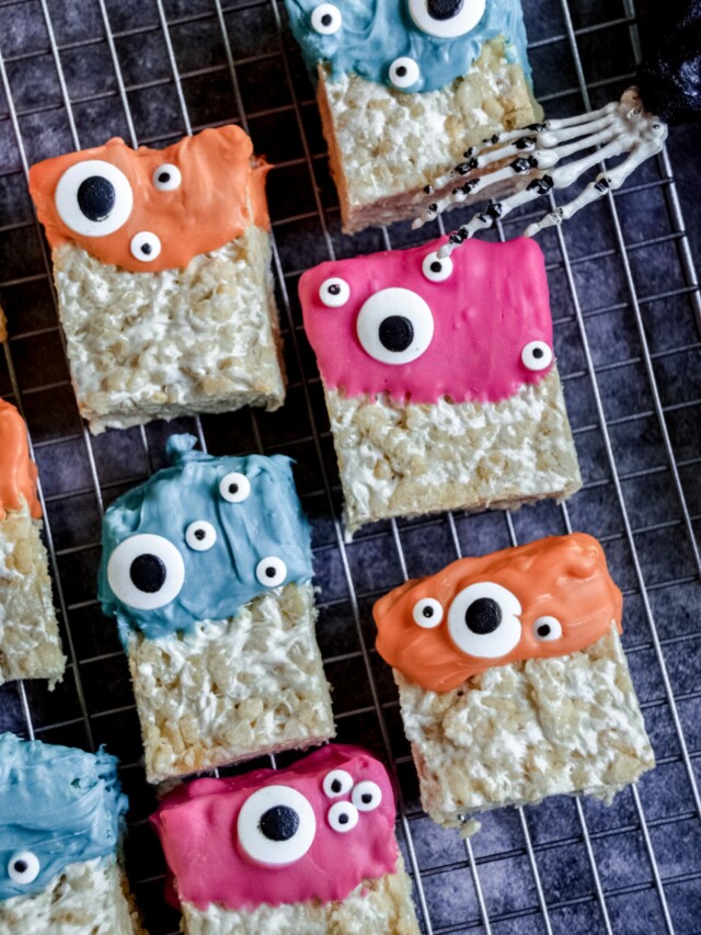 Monster Rice Krispies Treats: Gooey Fun for Halloween Celebrations ...