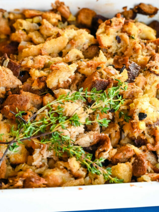 How to Make The BEST Easy Stuffing » Kay's Clean Eats