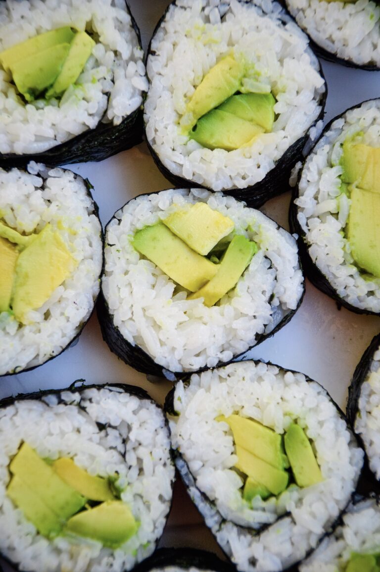 Avocado Sushi Rolls » Kay's Clean Eats