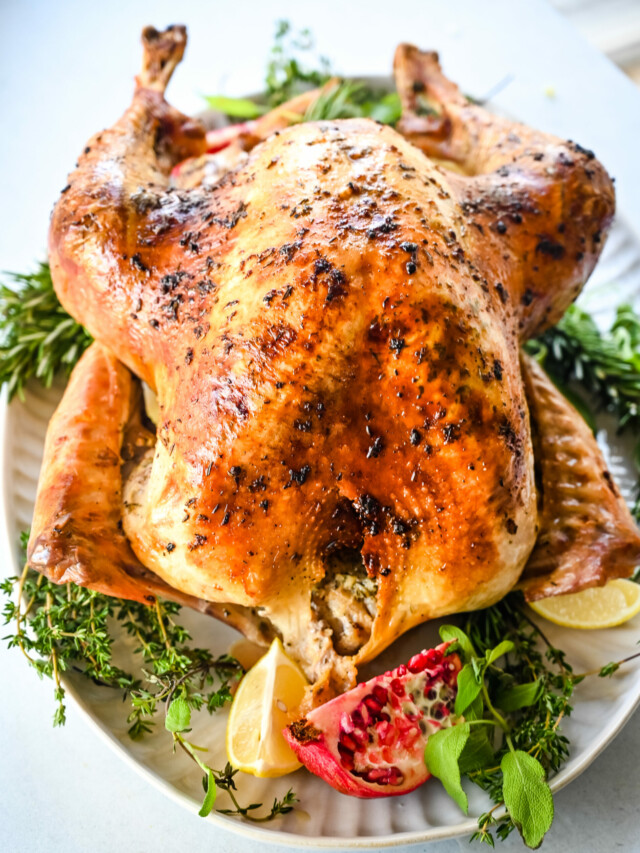 Easy No-Brine Thanksgiving Turkey: Juicy Foolproof Turkey Recipe! » Kay ...